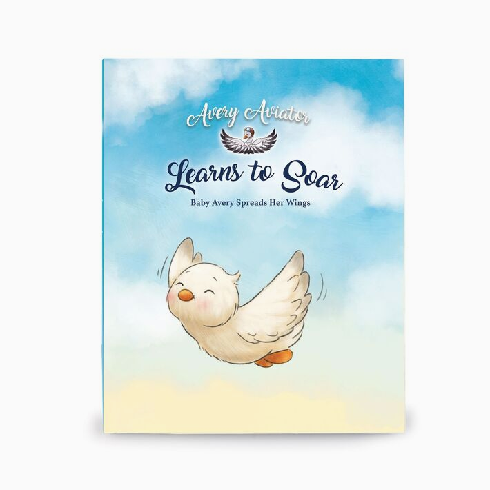 Avery Aviator Baby Book: Brave Goose Adventure Tale – dolly mama boutique