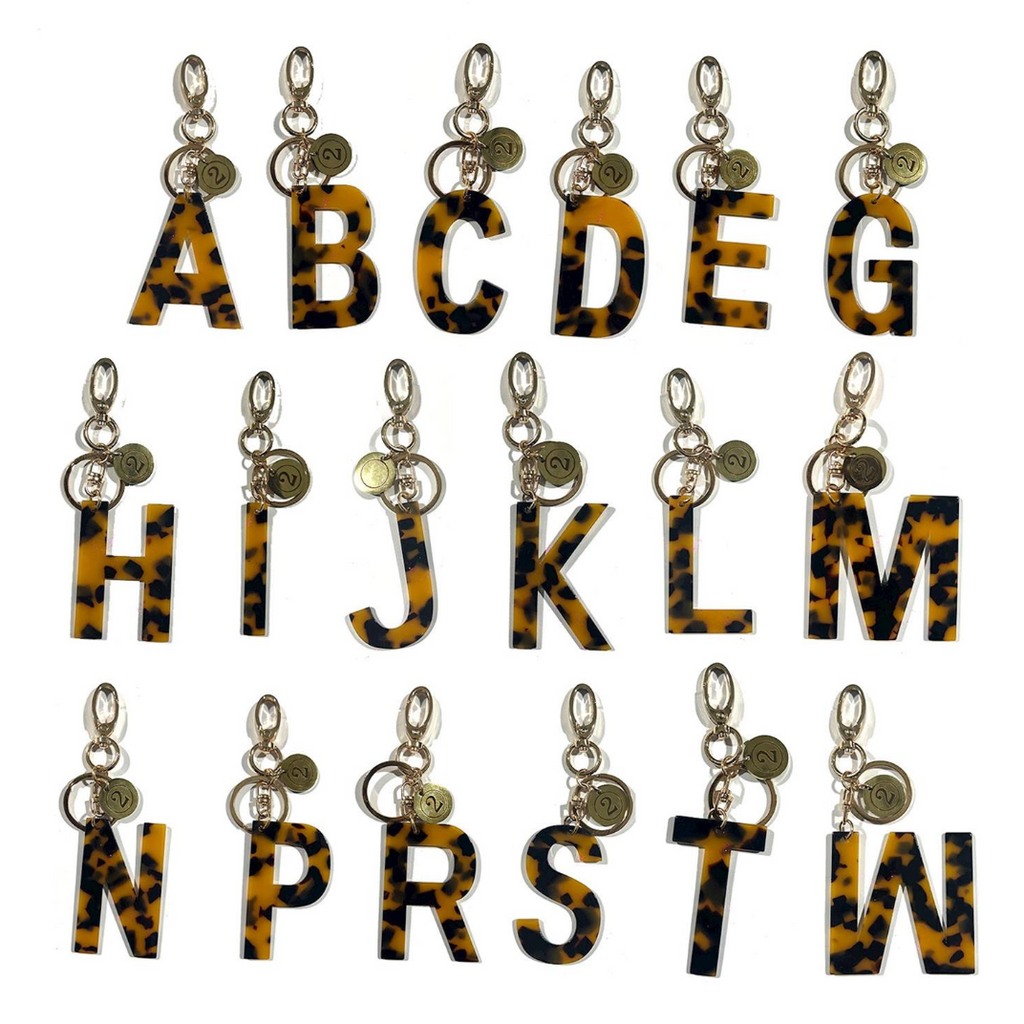 Letter Monogram Bag Charms – dolly mama boutique